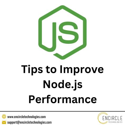how to optimize your node js web application encircle technologies