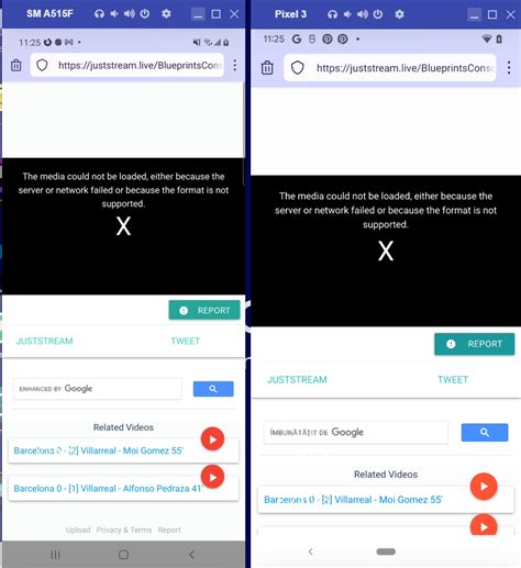 Juststream Live Video Or Audio Doesn T Play Issue 104811 Webcompat Web Bugs GitHub
