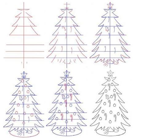 How To Draw A Tree Step By Step Image Guides