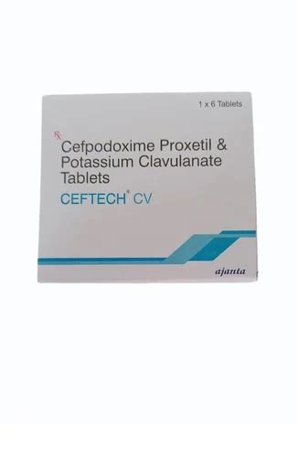 Ceftech Cv Tab Strength 125mg At ₹ 175box In Vasai Virar Id 2856795595655