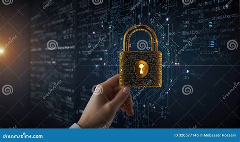 Cyber Security Technology For Fraud Prevention And Privacy Data Stock