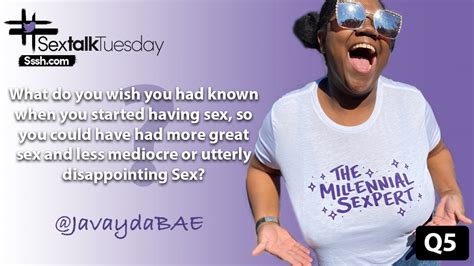 Sextalktuesday On Twitter And Last But Not Least From Javaydabae Question What Do You