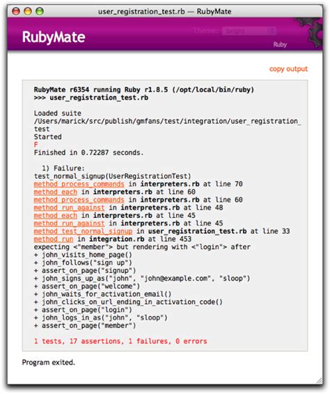 Exploration Through Example Blog Archive Graphical Workflow Tests