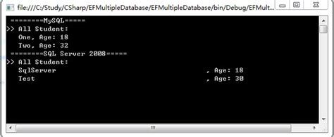 [ef]让entity framework支持多数据库 飘飘白云 博客园
