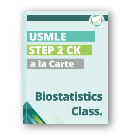 Usmle Step 2 Ck Biostatistics Class Medsmarter Prep