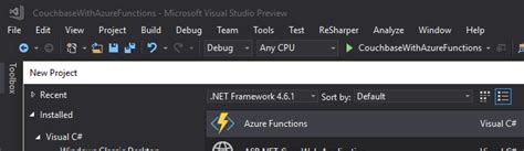 Azure Functions With Couchbase Server Dzone Database