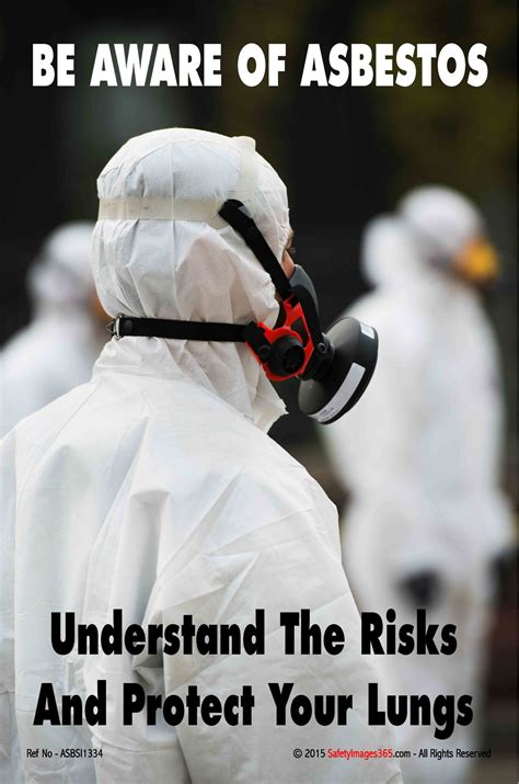 Asbestos Safety Posters Be Aware Of Asbestos Safety Posters
