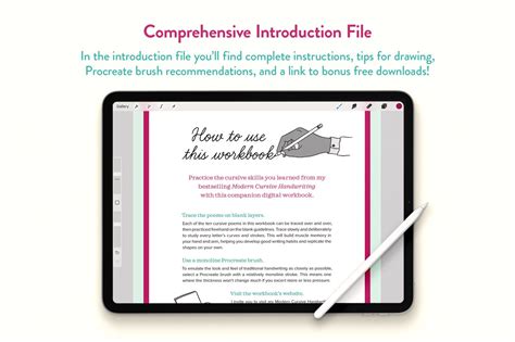 Shakespeare Sonnets Cursive Handwriting Procreate Kit Molly Suber Thorpe