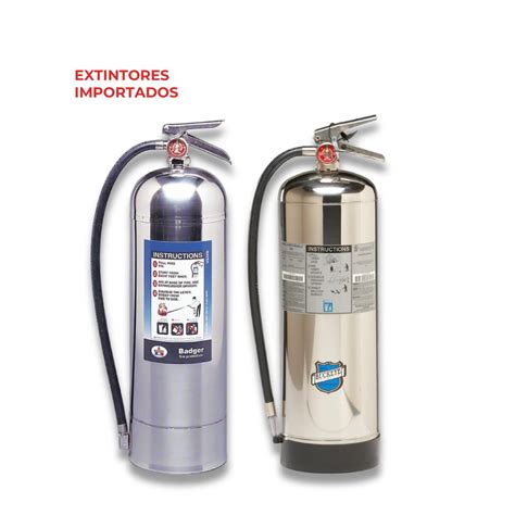 Extintor Agua Presurizada Y Pulverizada Firecold Perú