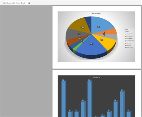 Export Graph Chart From Excel To PDF QTitHow Com