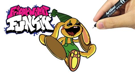 Bunzo Bunny Drawing
