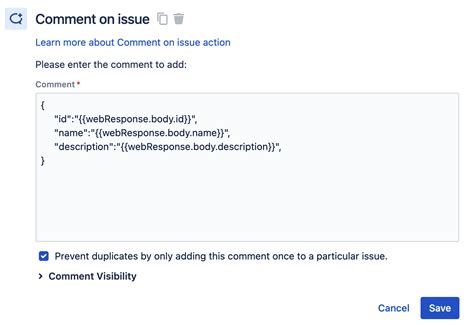 Jira Cloud Automation Manual Webresponse To Json Conversion Jira And