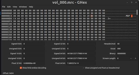 wrong format of the machine stamp in the generated mrc files · issue