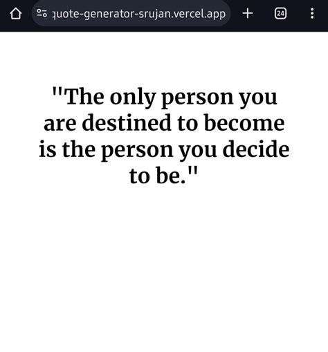 Srujan M Padmashali On Linkedin Random Quote Generator Refresh For New