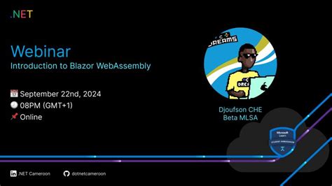 Dotnet Blazorwebassembly Cameroon Net Foundation