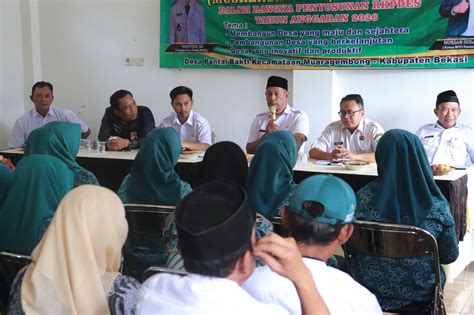 Pemdes Pantai Bakti Tetapkan 13 Usulan Prioritas Di Musrenbangdes 2026