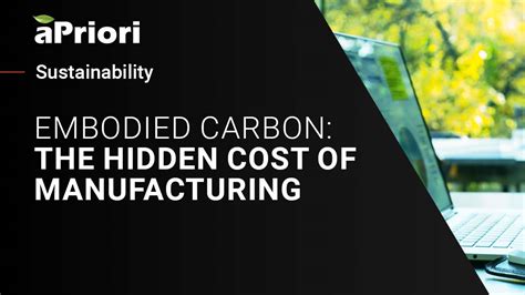 Reduce Embodied Carbon In Manufacturing Wdata Driven Decisions