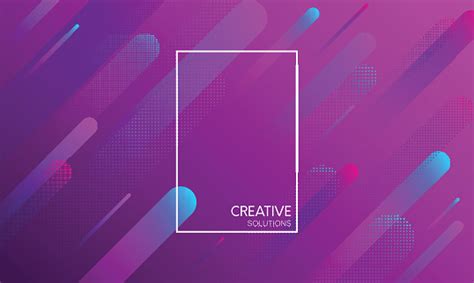 기하학적 패턴으로 보라색 크리에이 티브 솔루션 배경입니다 0명에 대한 스톡 벡터 아트 및 기타 이미지 0명 개념 공란 Istock