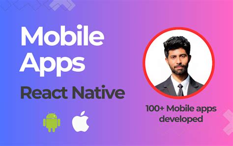 build react native mobile app as a react native developer by code apps