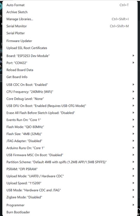 Esp 32 S3 Wroom 1 N8r8 Code Uploading Error Uploading Arduino Forum