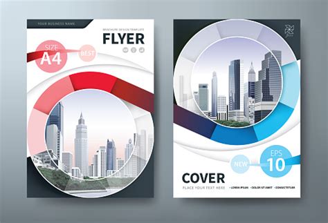 연례 보고서 브로슈어 전단지 디자인 서식 파일 벡터 전단지 프레 젠 테이 션 책 표지 서식 파일이 책자에 대한 스톡 벡터 아트 및 기타 이미지 Istock