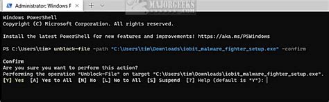 How To Unblock Blocked Files Downloaded From The Internet MajorGeeks