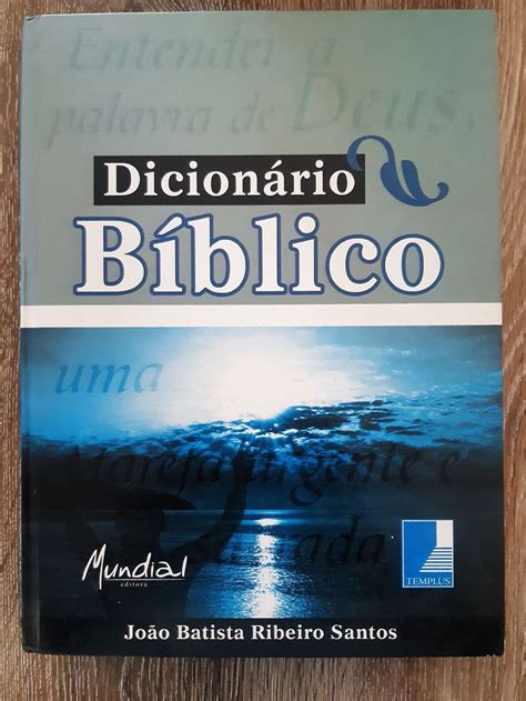 Dicionário Biblico Livro Mundial Usado 74212895 Enjoei