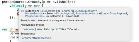 C How Can I Select With A Groupby Into An Anonymous Class With Linq