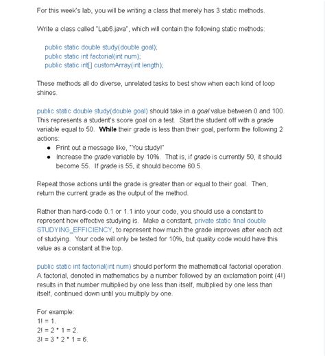 Solved For This Week S Lab You Will Be Writing A Class That Chegg