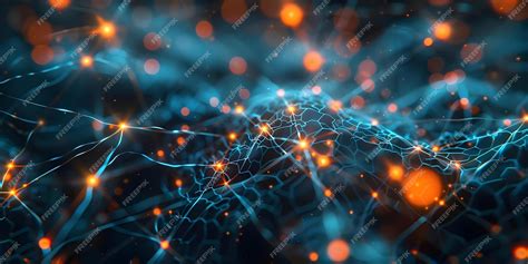 Premium Photo Photo Shows Closeup Of Neural Connections Demonstrating Brains Ability To Adapt