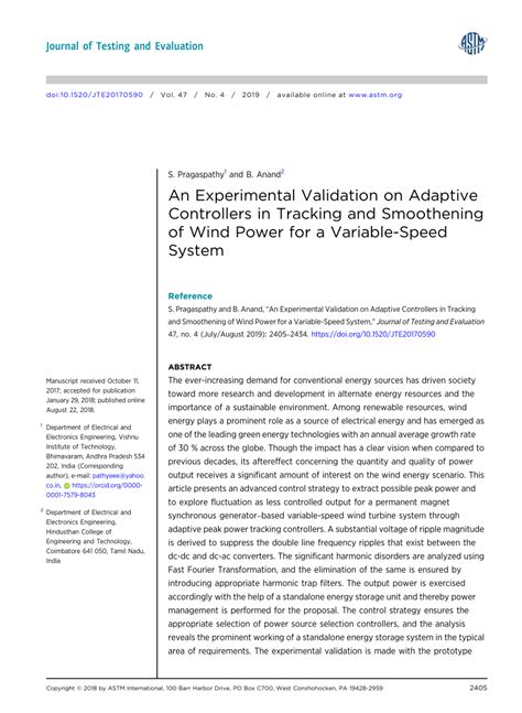 Pdf An Experimental Validation On Adaptive Controllers In Tracking