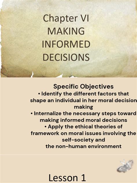 chapter 5 making informed decisions pdf morality relativism