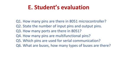 Unit 01 Lec2 Introduction To 8051 Microcontroller 2 Pptx
