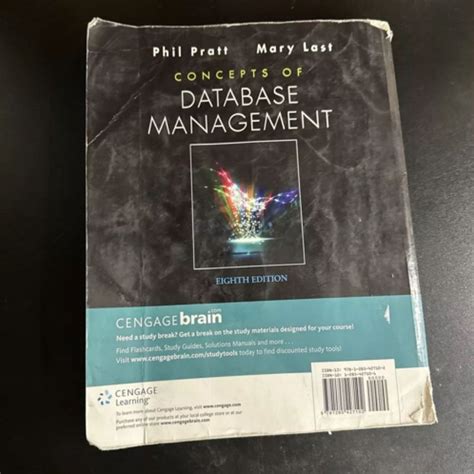 Concepts Of Database Management By Philip J Pratt Mary Z Last