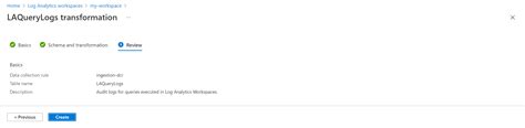 Tutorial Add A Workspace Transformation To Azure Monitor Logs By Using