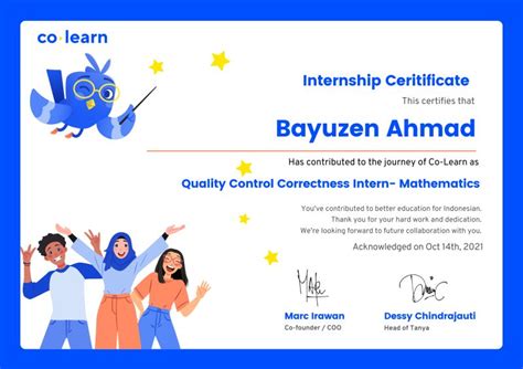 Today Is The Last Day Of My Internship At Colearn After 10 Months As A