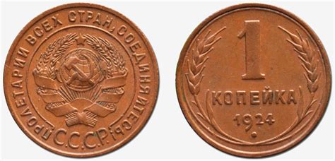 Монеты СССР. 1924-1925 гг.