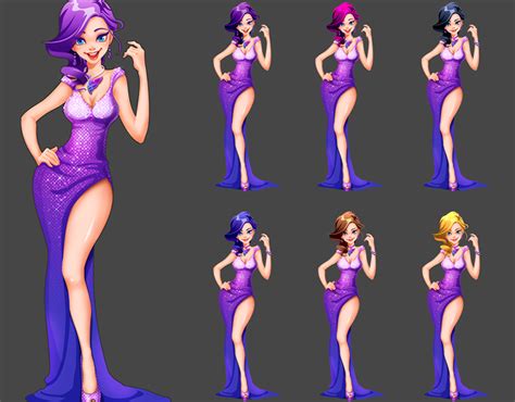 Eunmi Choi On Behance Game Character Design Cute Poses Character Design