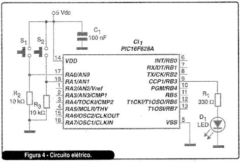 controle pwm com pic16f628a mic538