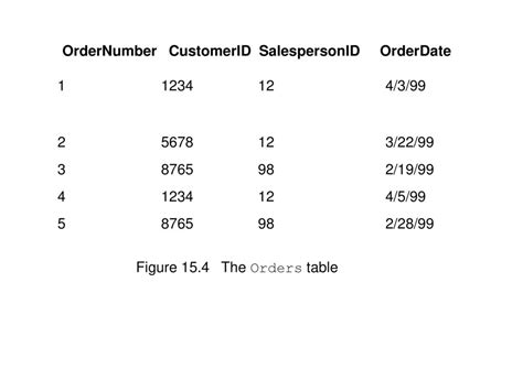 Chapter Using A Database Ppt Download