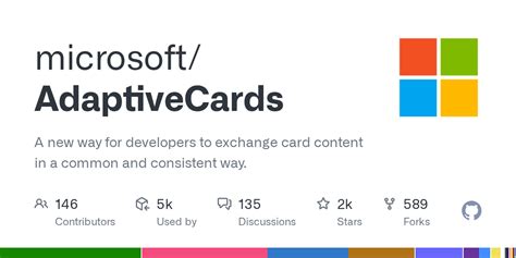 Adaptivecards Readme Md At Main · Microsoft Adaptivecards · Github