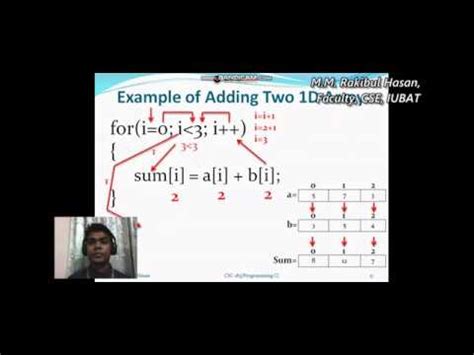 Programming Exercise Add Two D Array YouTube