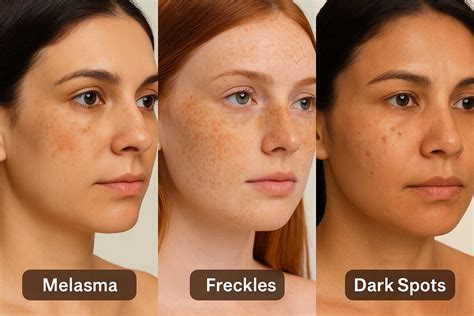 Difference Between Melasma Vs Freckles And Dark Spots Beboandco