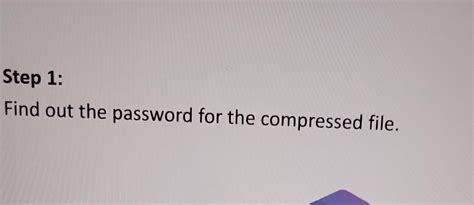 Task File Investigation In This Task You Will Chegg Com