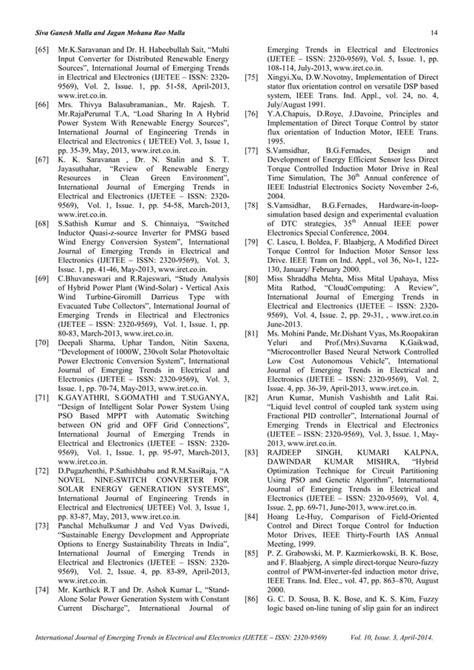 1 Direct Torque Control Of Induction Motor With Fuzzy Controller A Review Pdf