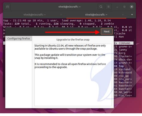 How To Upgrade From Ubuntu 20 04 LTS To 22 04 LTS NixCraft