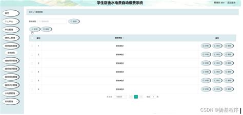 Springbootjavanodepythonphp基于springboot的学生宿舍水电费缴费系统的设计与实现【2024年毕设