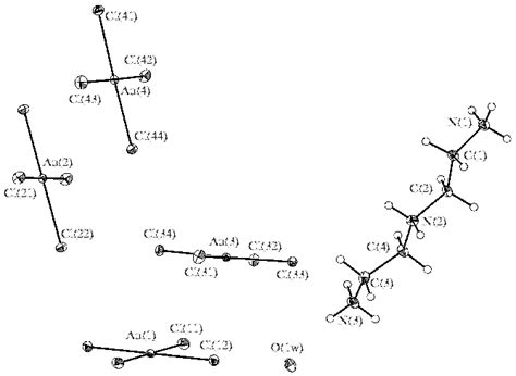 Structure Of Structural Units And The Atom Numbering Scheme In The