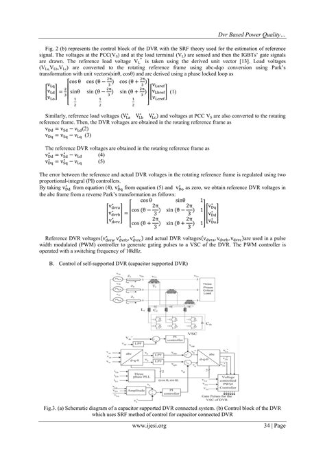 dvr based power quality improvement in distribution system pdf