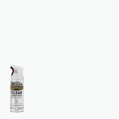 Rust Oleum Universal Flat Clear Spray Paint For Surfaces With UV Protection And Unique Finishes